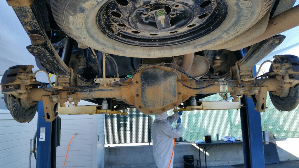 Chassis Underpainting - Chip 'n Scratch Paint Repair