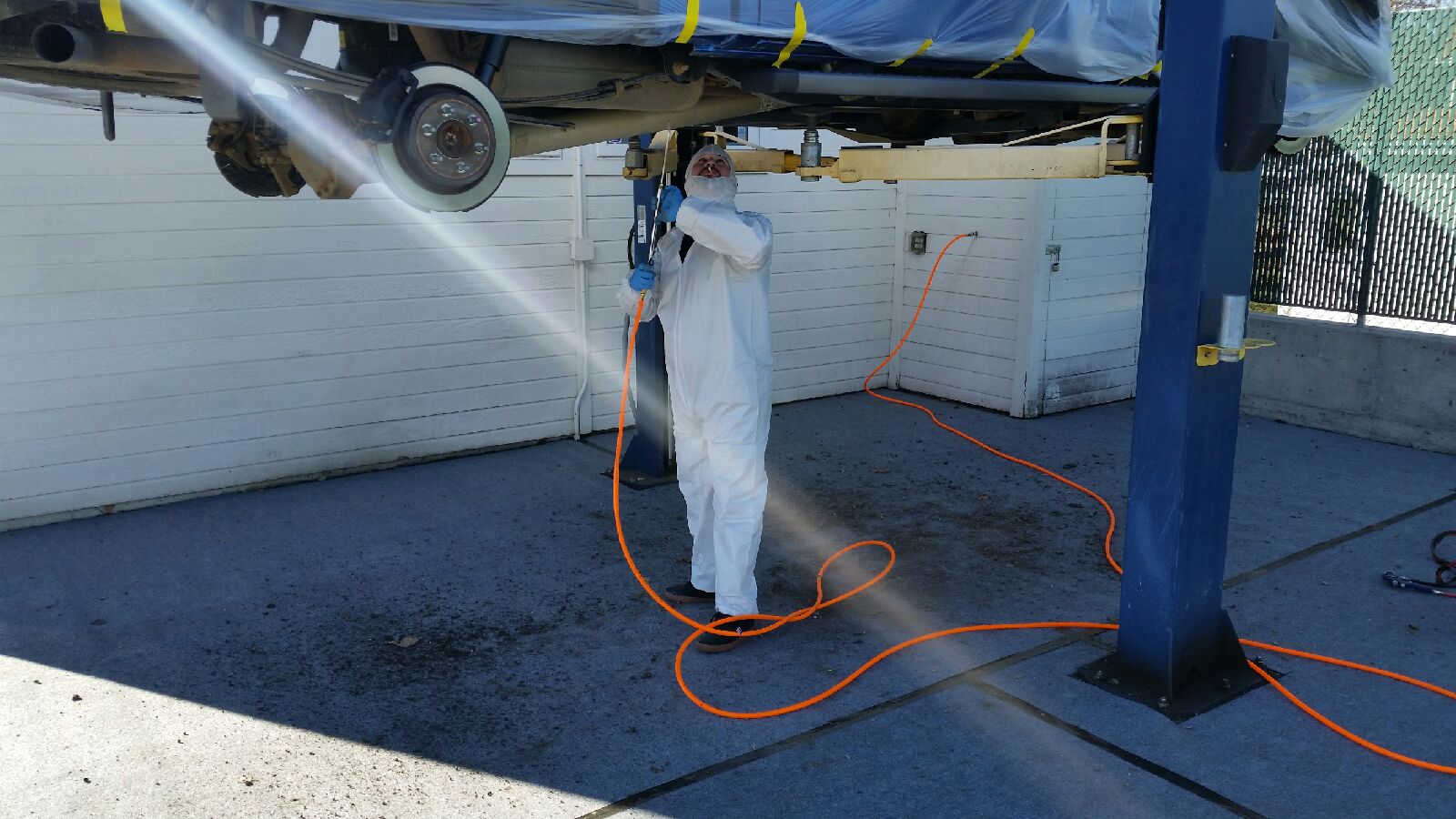 Chassis Underpainting - Chip 'n Scratch Paint Repair
